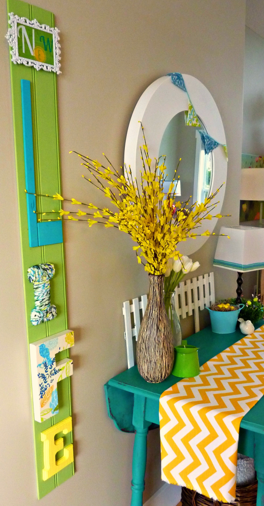 4F Craftin': Spring's New Life - A Simple 3-D Wooden Sign | The Happy ...