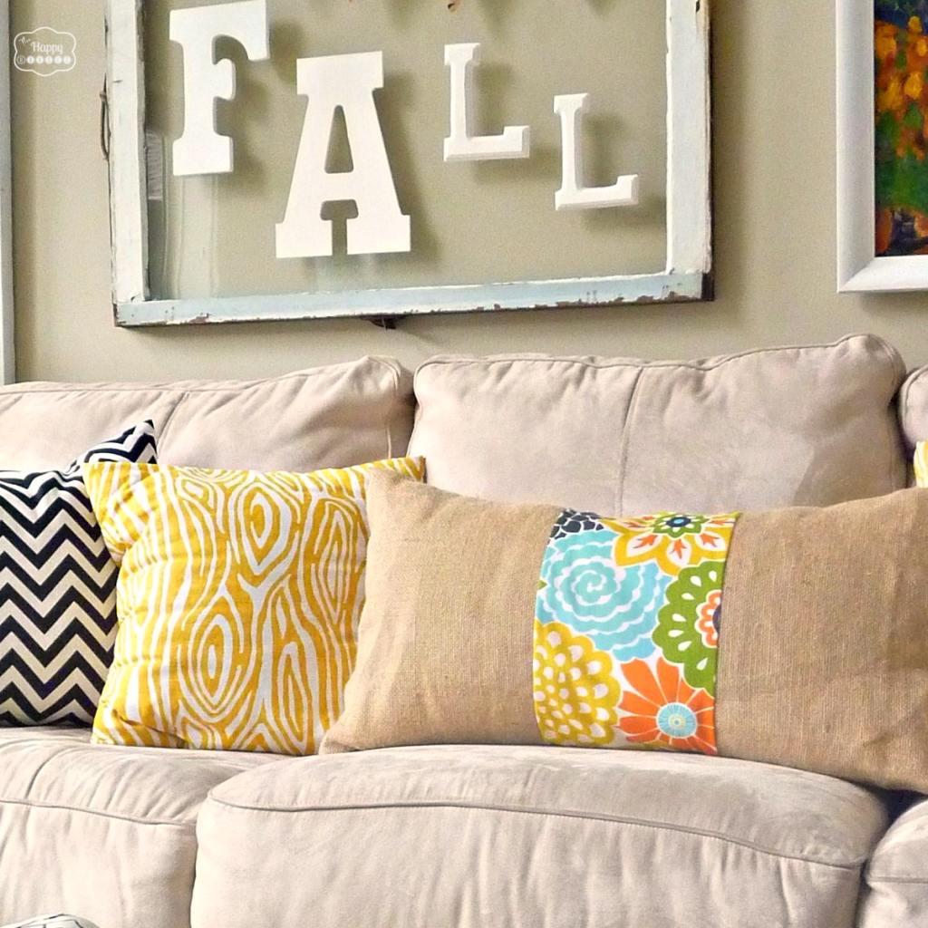 DIY Envelope Style Lumbar Pillow Tutorial