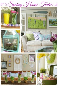Spring Home Tour Today!! {Spring Parade of Homes} | The Happy Housie