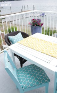 How to Turn Thrift Store Finds into an Outdoor Dining Set | The Happy ...