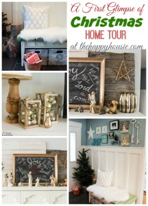 A First Glimpse of Our Christmas Home Tour | The Happy Housie