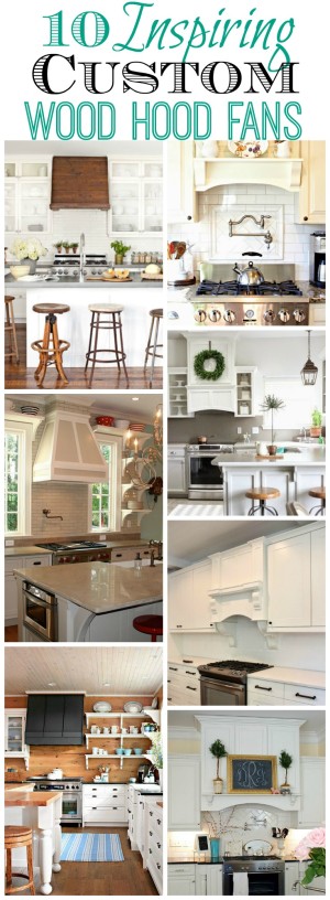 Wood Hood Fans {what style would you choose?!?} | The Happy Housie