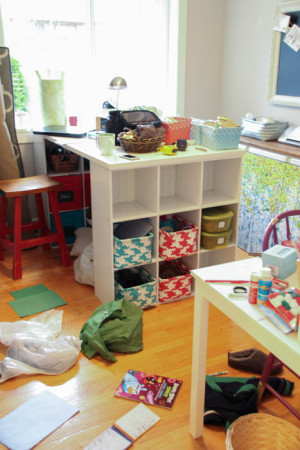 My Horrendously Messy Craft Room BEFORE {One Room Challenge Week One ...
