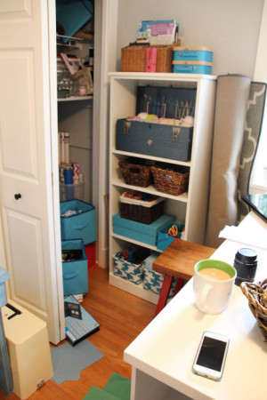 My Horrendously Messy Craft Room BEFORE {One Room Challenge Week One ...