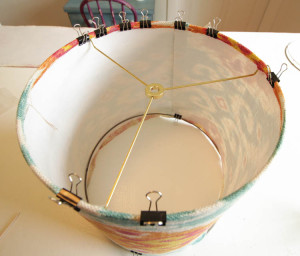How to Make Your Own Custom Lampshade | The Happy Housie