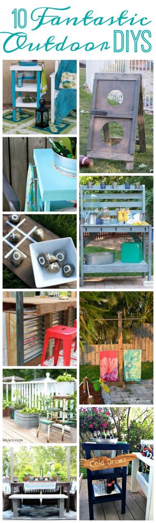 10 Fantastic Outdoor DIYS | The Happy Housie
