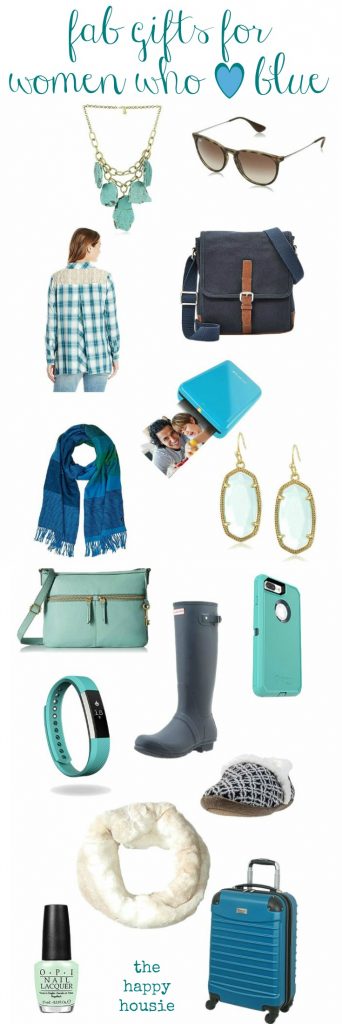 Fab Gifts for Women Who Love Blue | The Happy Housie