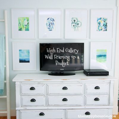 High End Gallery Wall Framing on a Budget {& $250 Minted GIVEAWAY ...