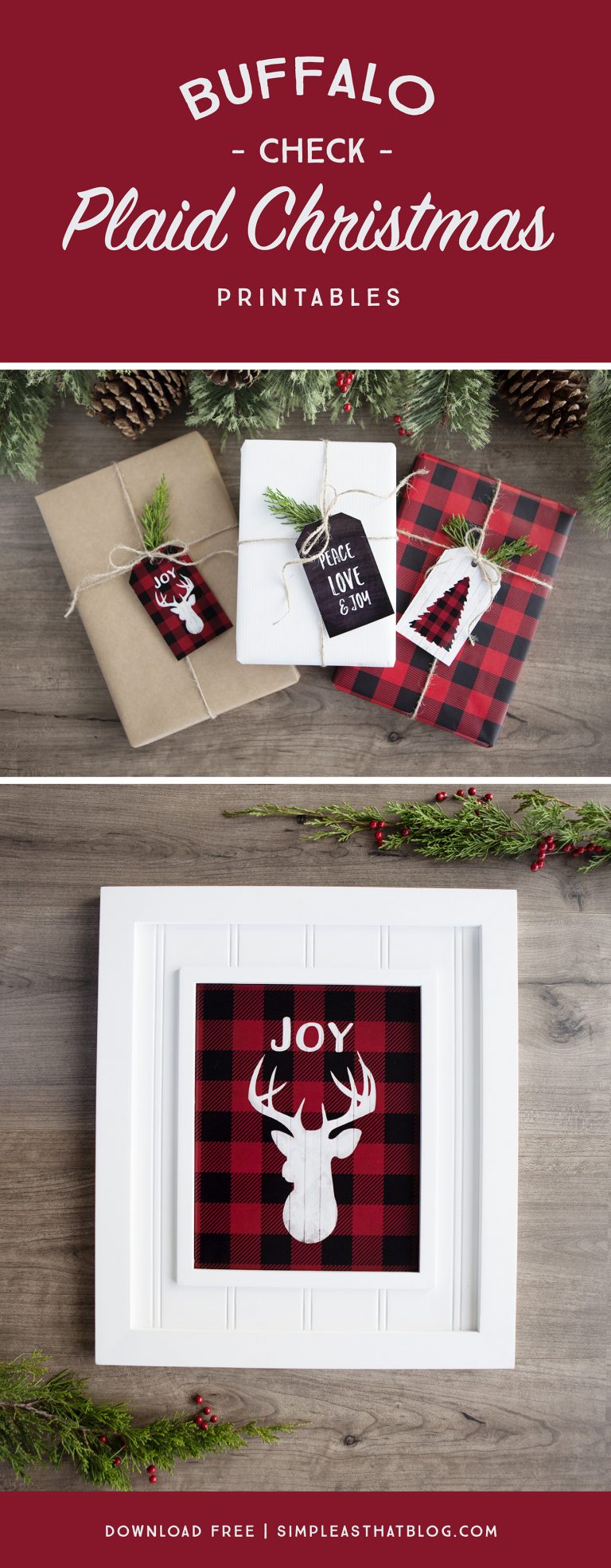 Buffalo Check Christmas Style Series | The Happy Housie