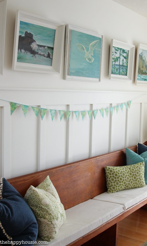 Spring Home Tour: Our Spring Entry Hall & Dining Room | The Happy Housie