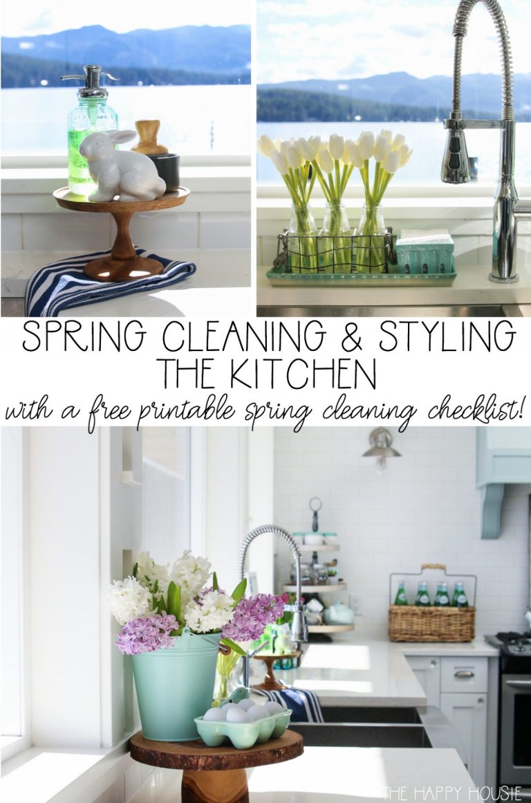 Spring Cleaning & Styling the Kitchen | The Happy Housie