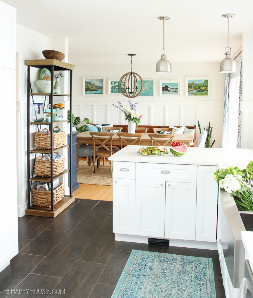 Our Summer Kitchen & Dining Room | The Happy Housie