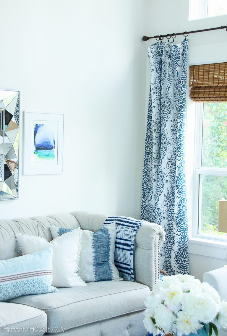 Quick & Easy DIY No-Sew Drapery Panels {designer look for less!} | The ...