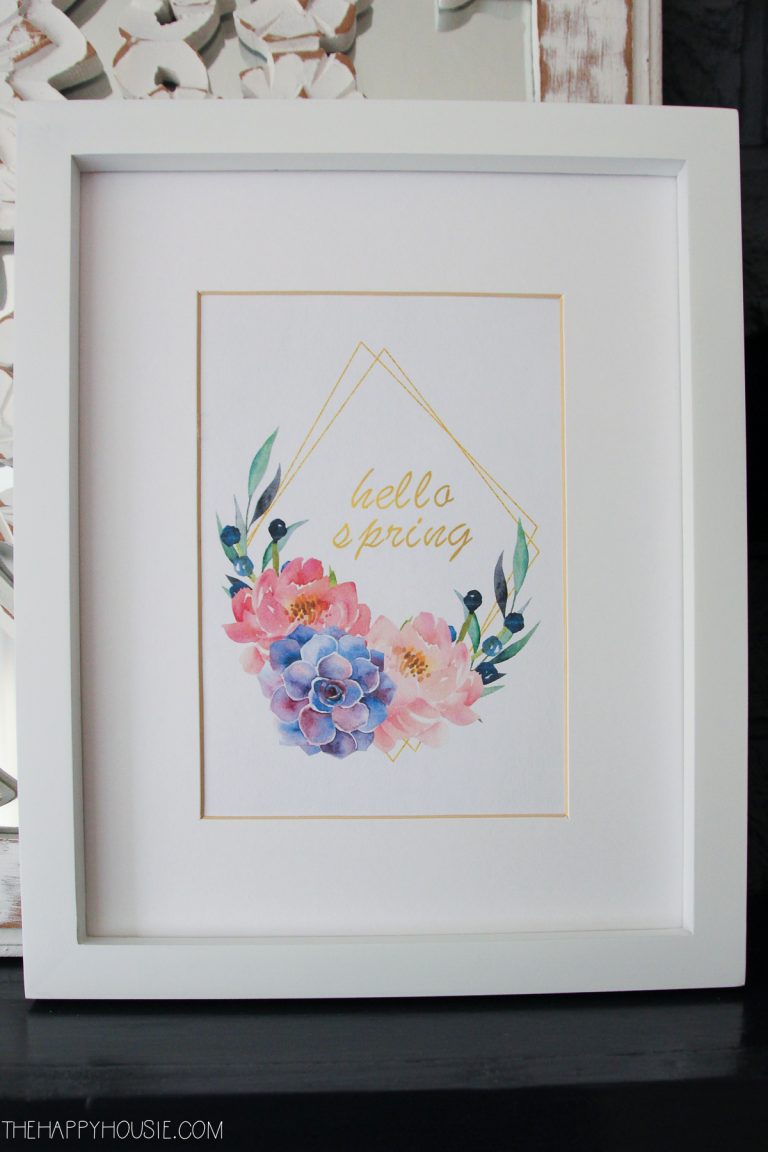 Free Printable Art for Spring | The Happy Housie