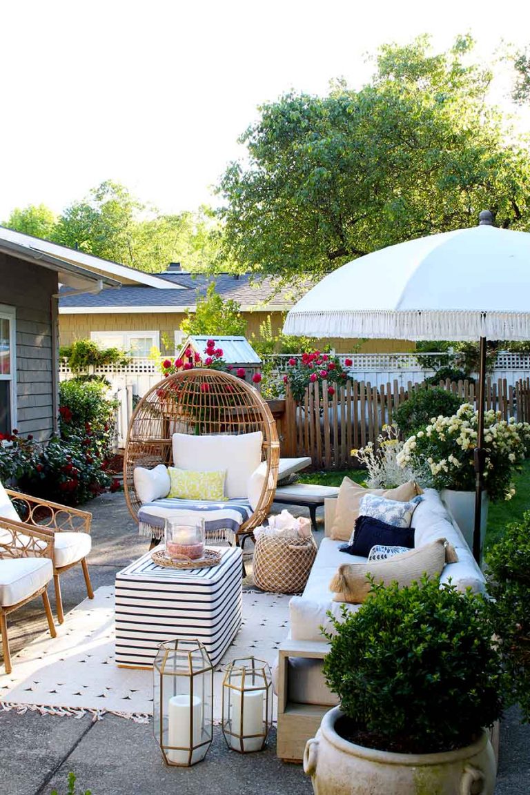 Summer Decorating Ideas for Outdoor Entertaining | The Happy Housie