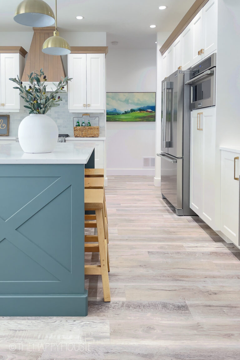 Our New Build Three-Tone Modern Farmhouse Style Kitchen | The Happy Housie