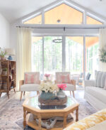 Spring Home Decor in our Living Room | The Happy Housie